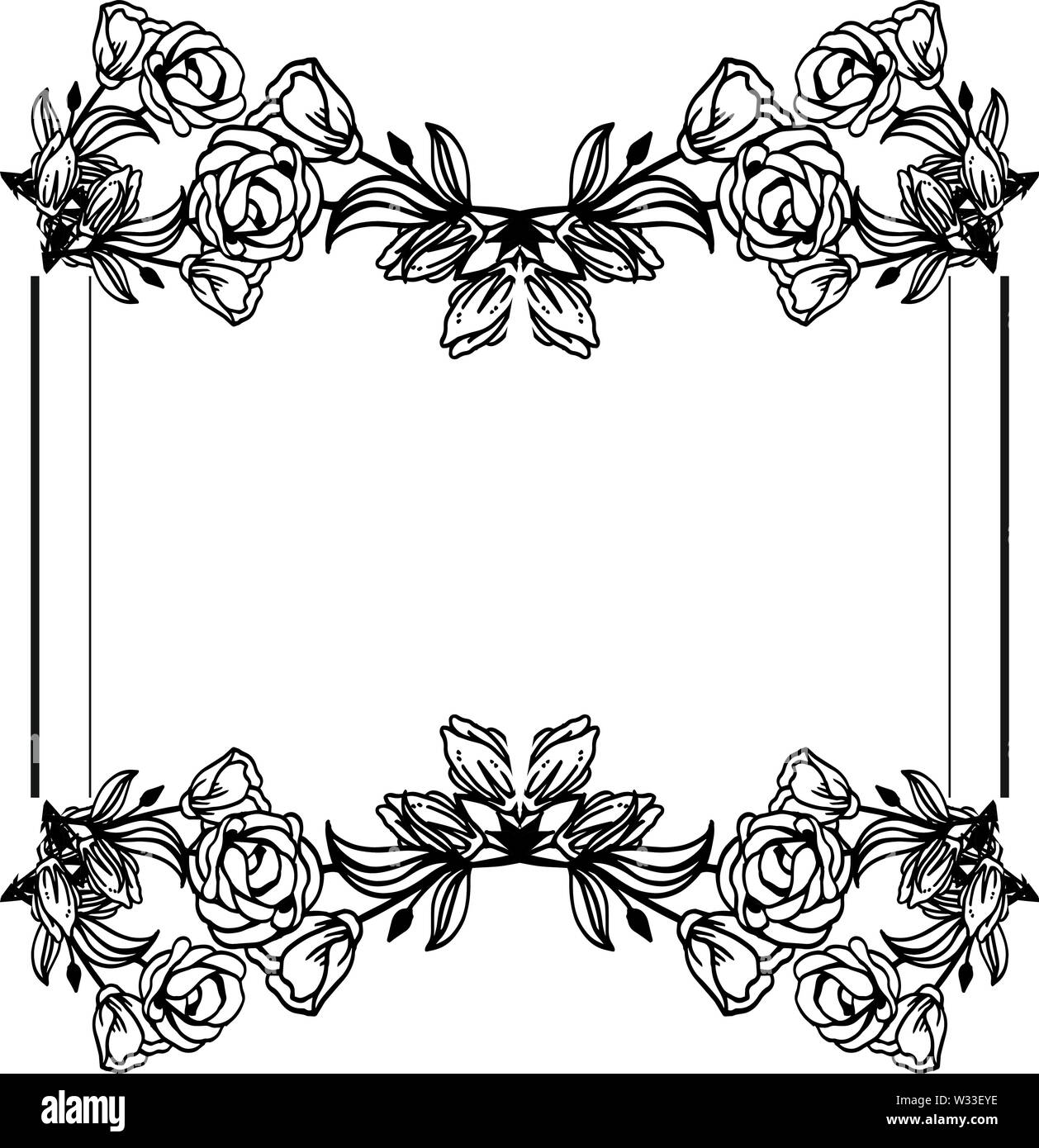 Texture of various card, feature beautiful floral frame. Vector ...