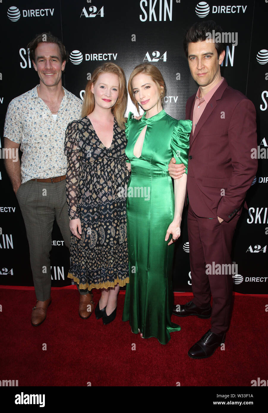 Hollywood, Ca. 11th July, 2019. James Van Der Beek, Kimberly Van Der ...