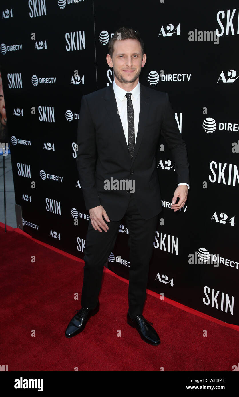 Hollywood, Ca. 11th July, 2019. Jamie Bell, at the Los Angeles Special ...