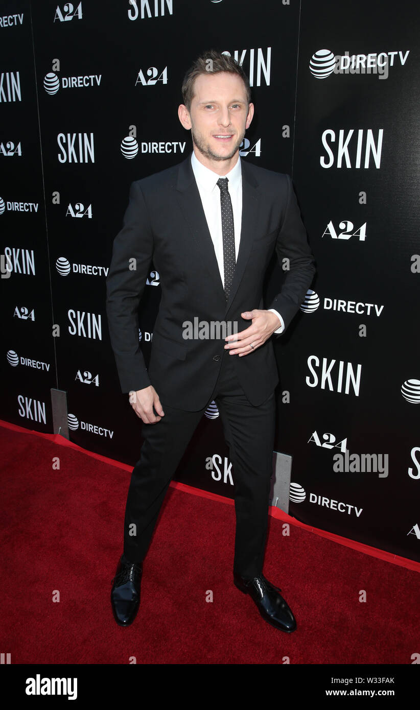 Hollywood, Ca. 11th July, 2019. Jamie Bell, at the Los Angeles Special ...