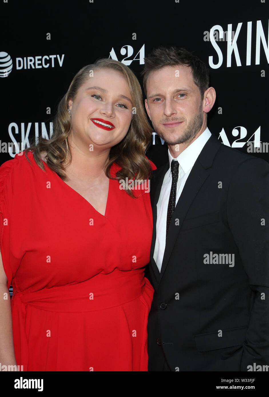 Hollywood, Ca. 11th July, 2019. Danielle Macdonald, Jamie Bell, at the ...