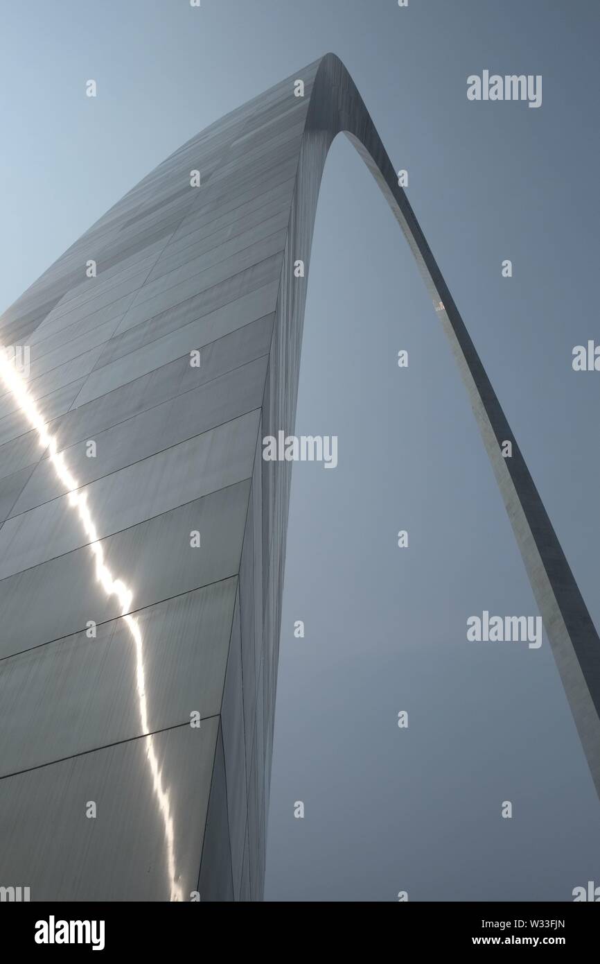 The Gateway Arch is a 630-foot monument in St. Louis, Missouri, United ...