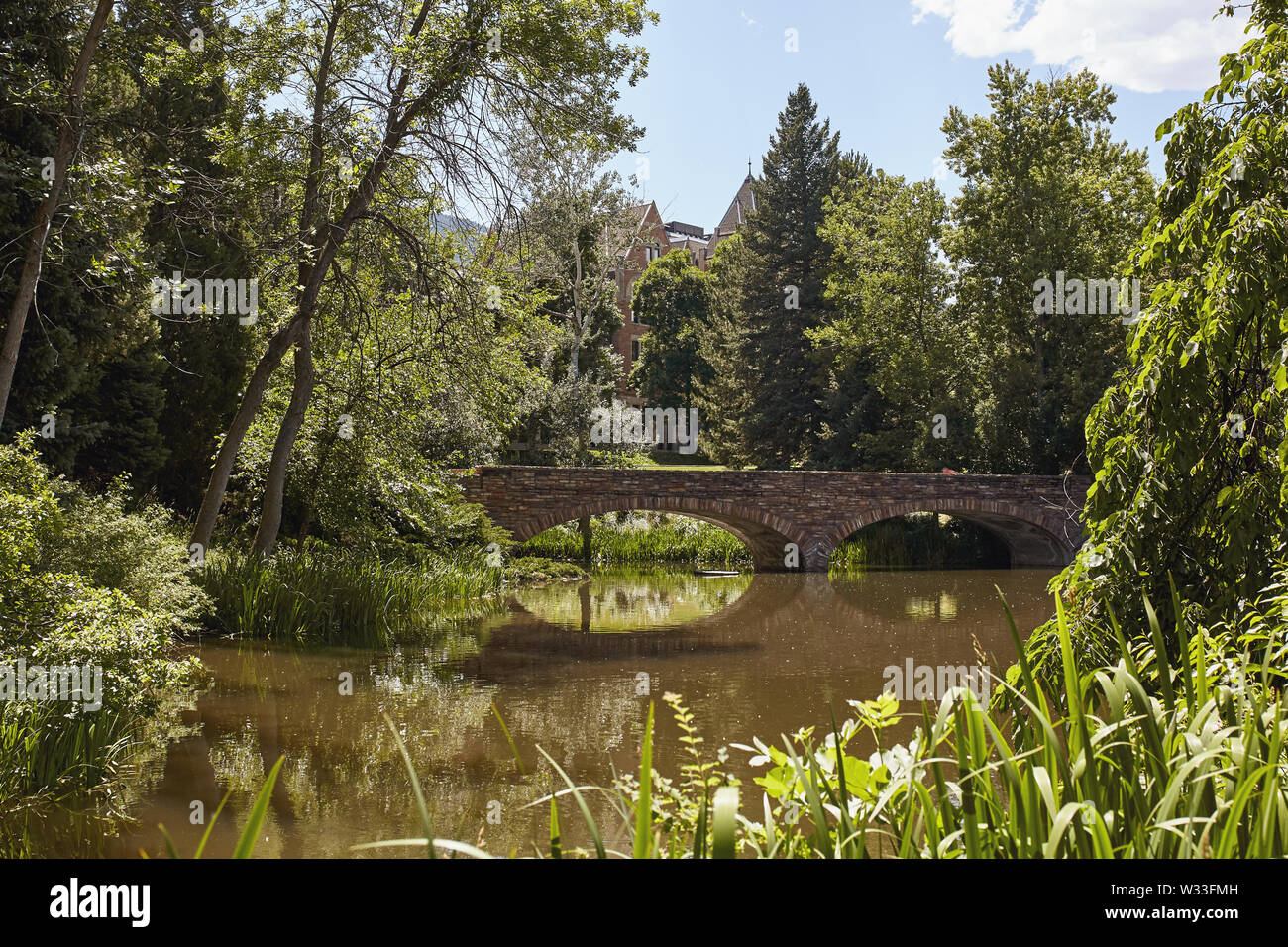 Cu boulder campus hi-res stock photography and images - Alamy