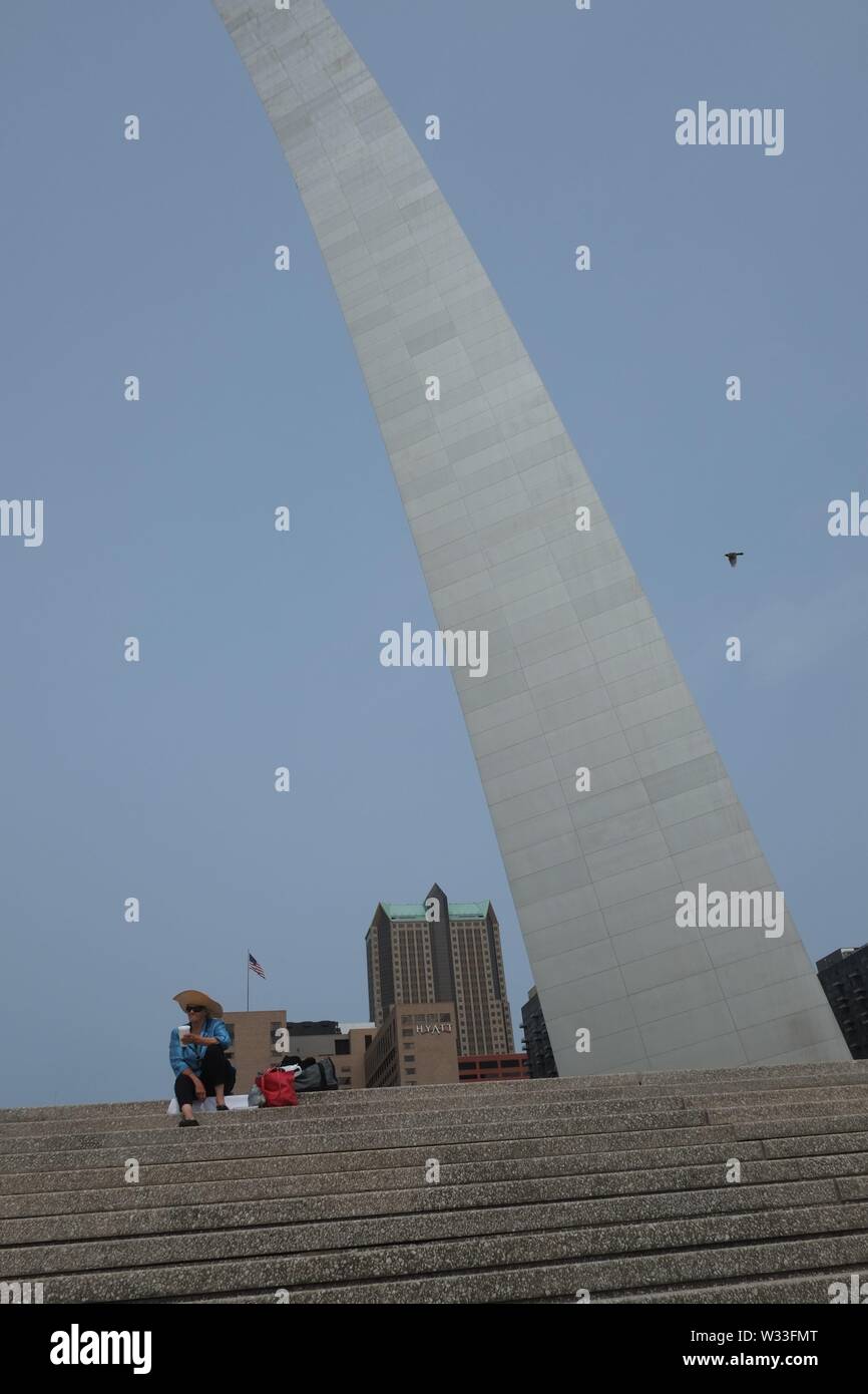 The Gateway Arch is a 630-foot monument in St. Louis, Missouri, United ...