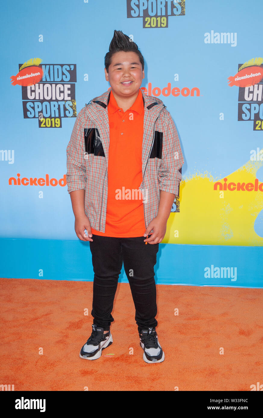 Santa Monica, Ca. 11th July, 2019. Chinguun Sergelen at Nickelodeon's ...