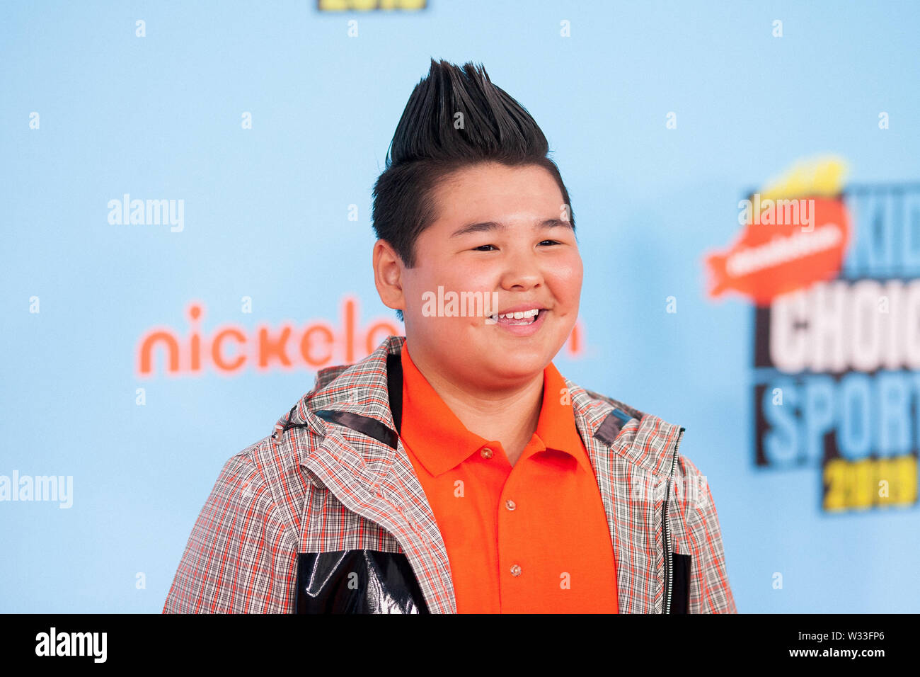 Santa Monica, Ca. 11th July, 2019. Chinguun Sergelen at Nickelodeon's ...