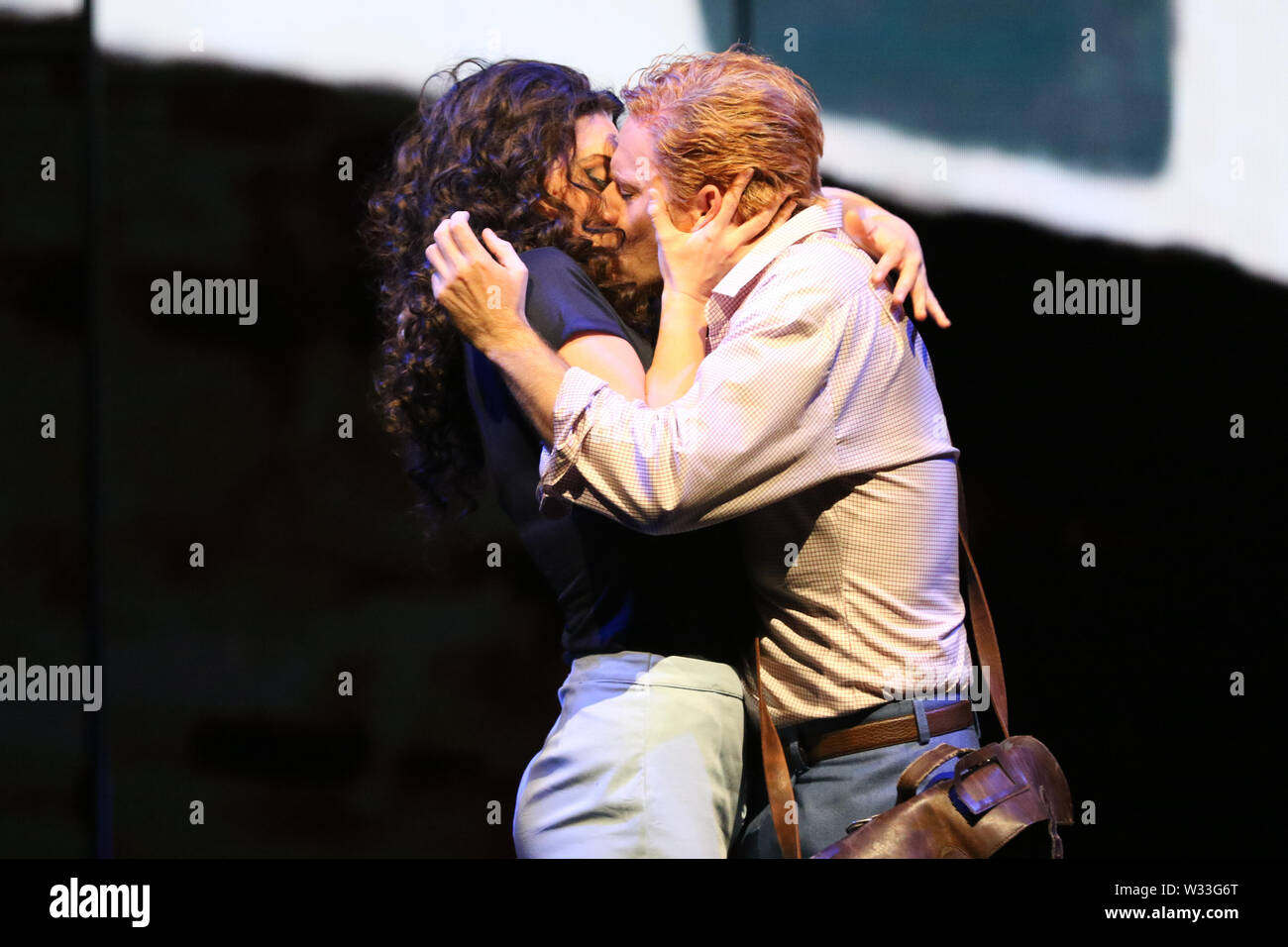 Sydney, Australia. 12th July 2019. Final dress rehearsal of Whiteley ...