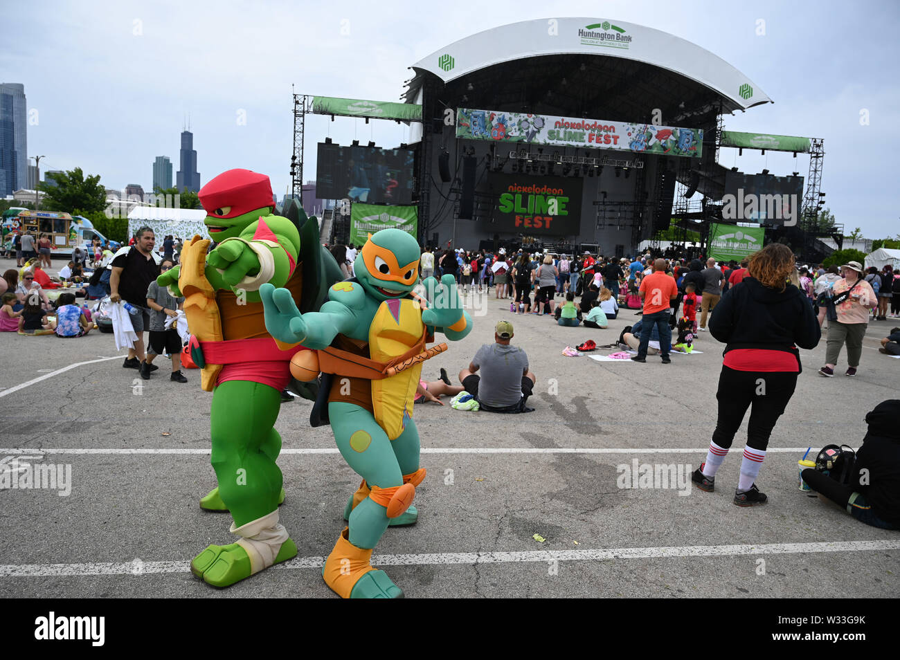 Nickelodeon SlimeFest 2019 at Huntington Bank Pavilion at Northerly ...