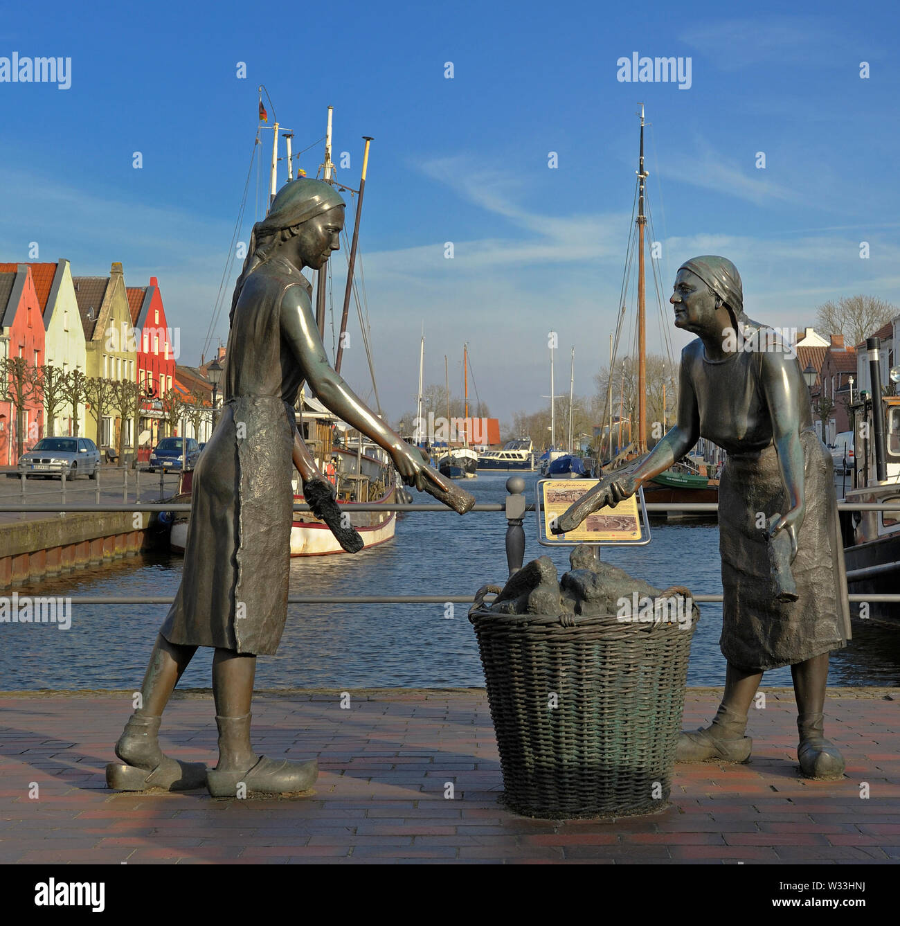 weener, niedersachsen/germany - april 03, 2013: sculpture by karl ...