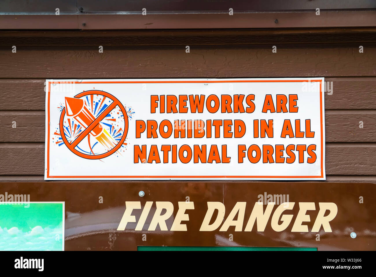Fireworks Warning Sign High Resolution Stock Photography and Images - Alamy