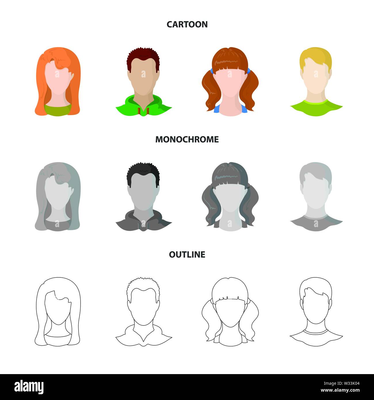 Vector design of professional and photo icon. Set of professional and ...