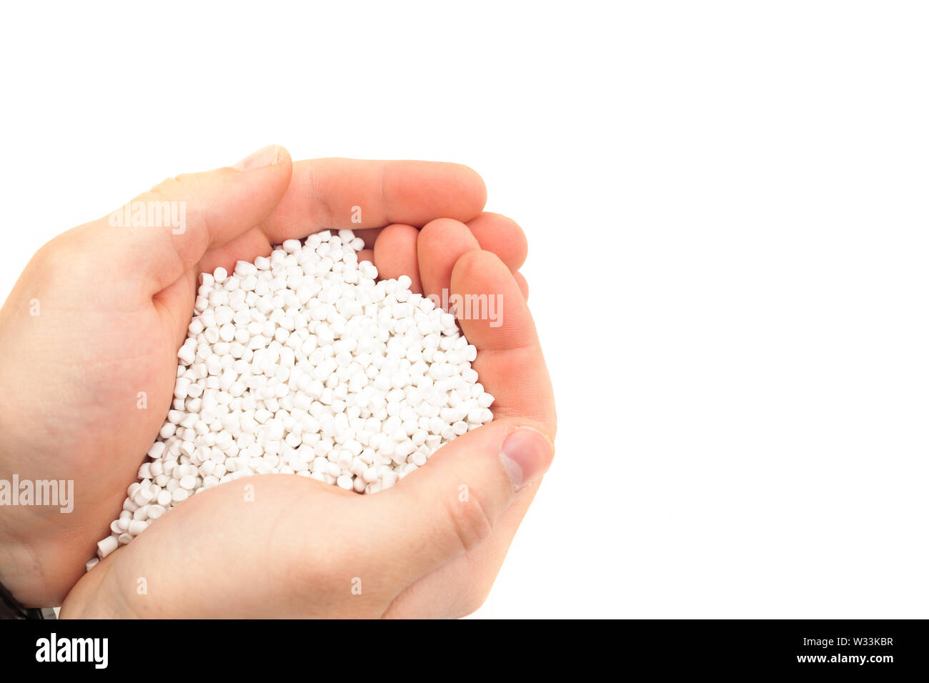 white polymer resin Stock Photo - Alamy