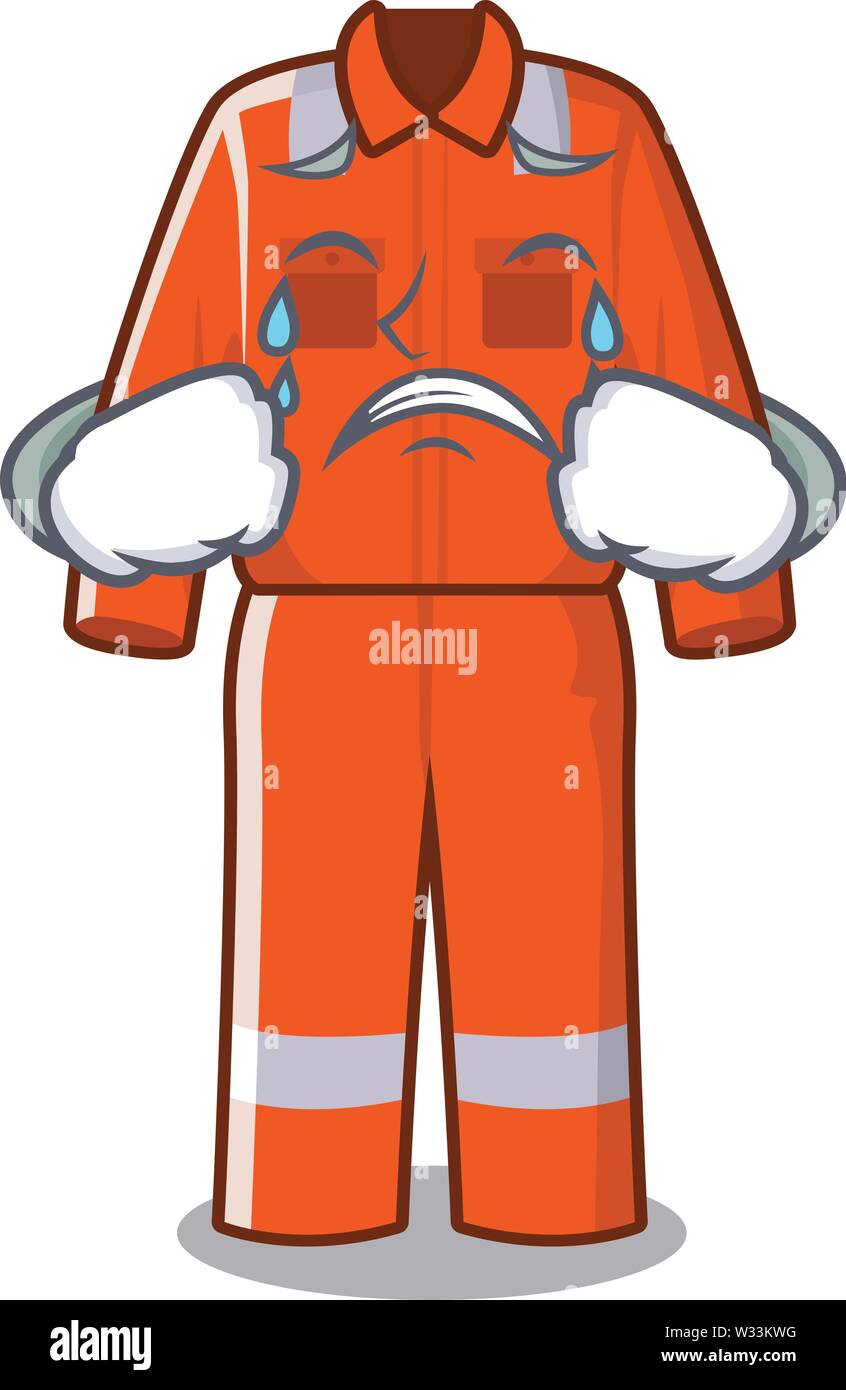 Crying work overalls placed in cartoon lockers Stock Vector Image & Art ...