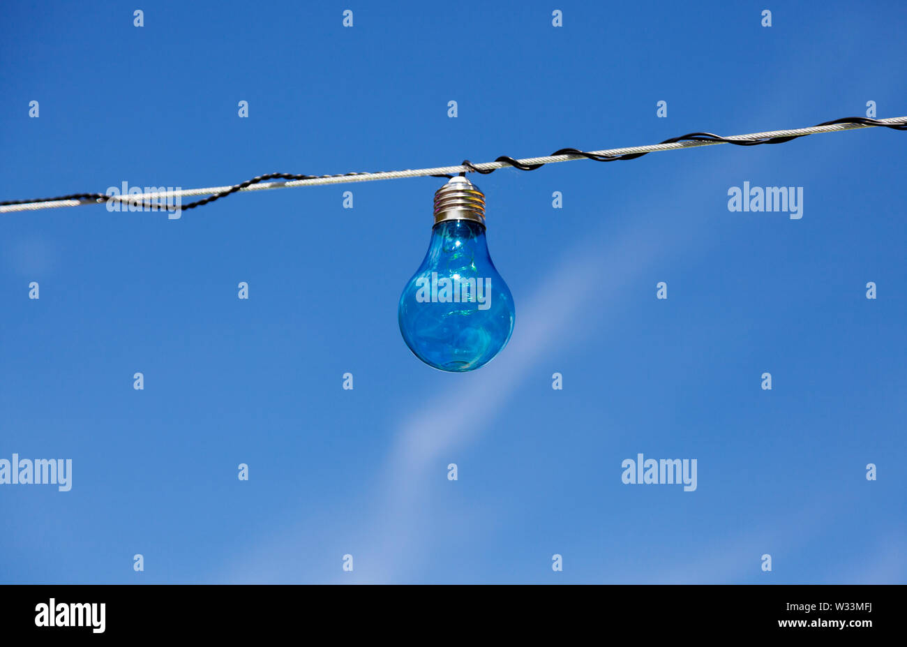 String of rainbow lights hi-res stock photography and images - Alamy