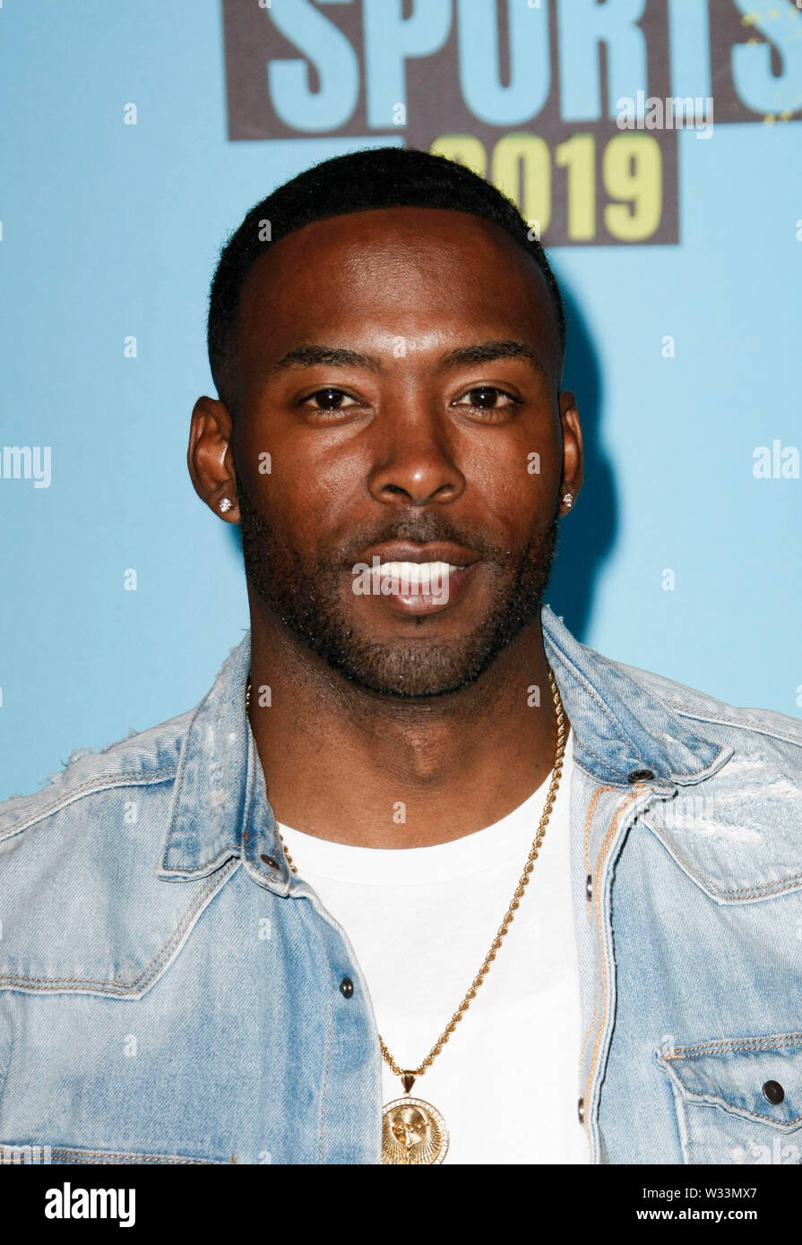 Santa Monica, California, USA. 11th July 2019. Andrew Hawkins arrives ...