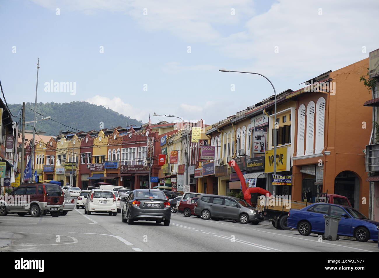 Old main street hi-res stock photography and images - Alamy