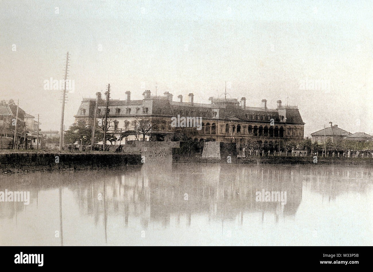 [ 1890s Japan - Imperial Hotel, Tokyo ] — The first Teikoku Hotel ...