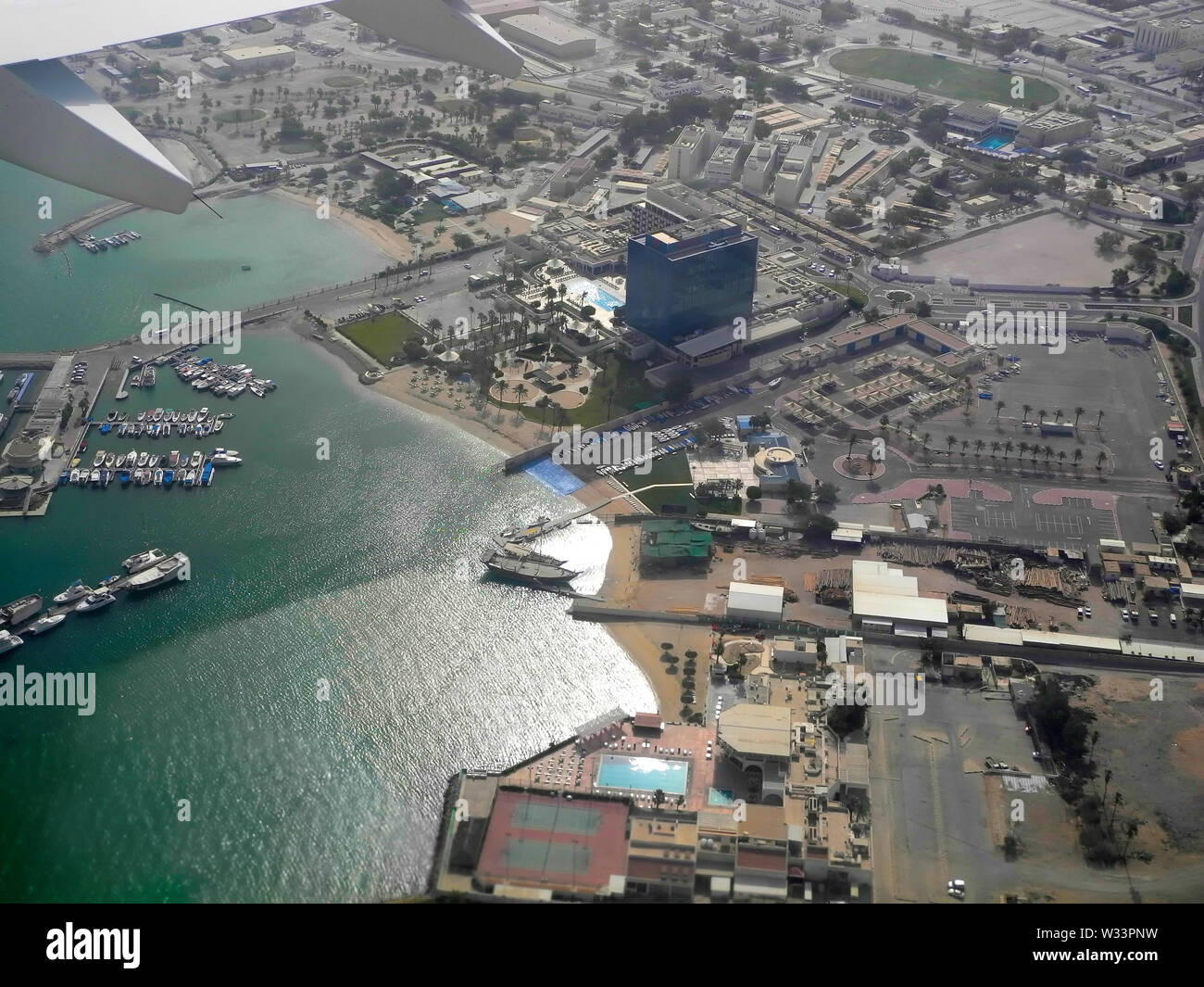 Landscape of Doha, Qatar Stock Photo - Alamy