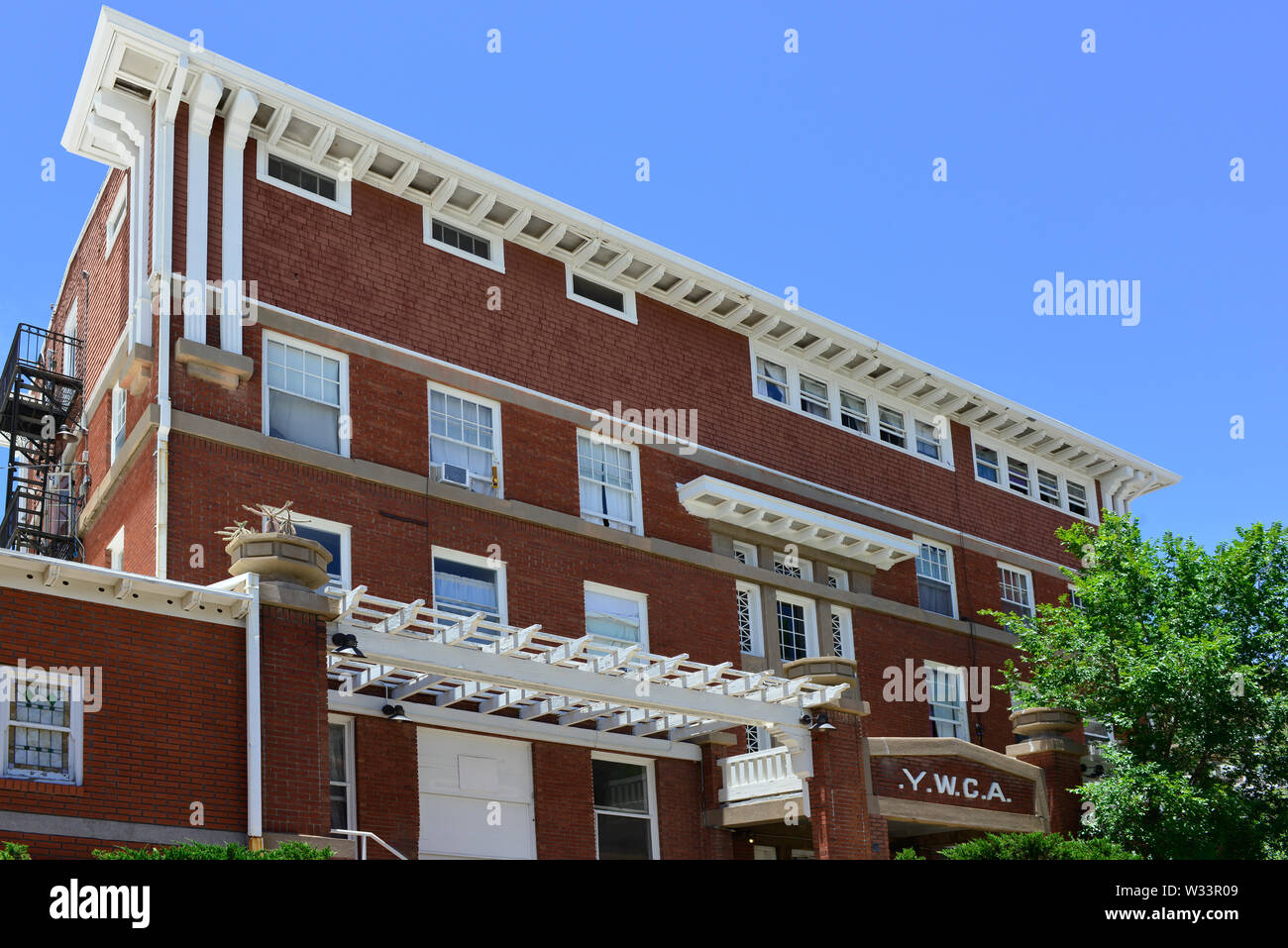 Beautiful vintage red brick building, built in 1918, once housed the ...