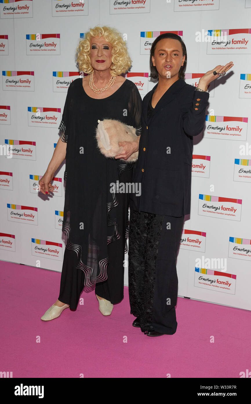 Hamburg, Germany. 11th July, 2019. Lilo Wanders (l), actress and ...