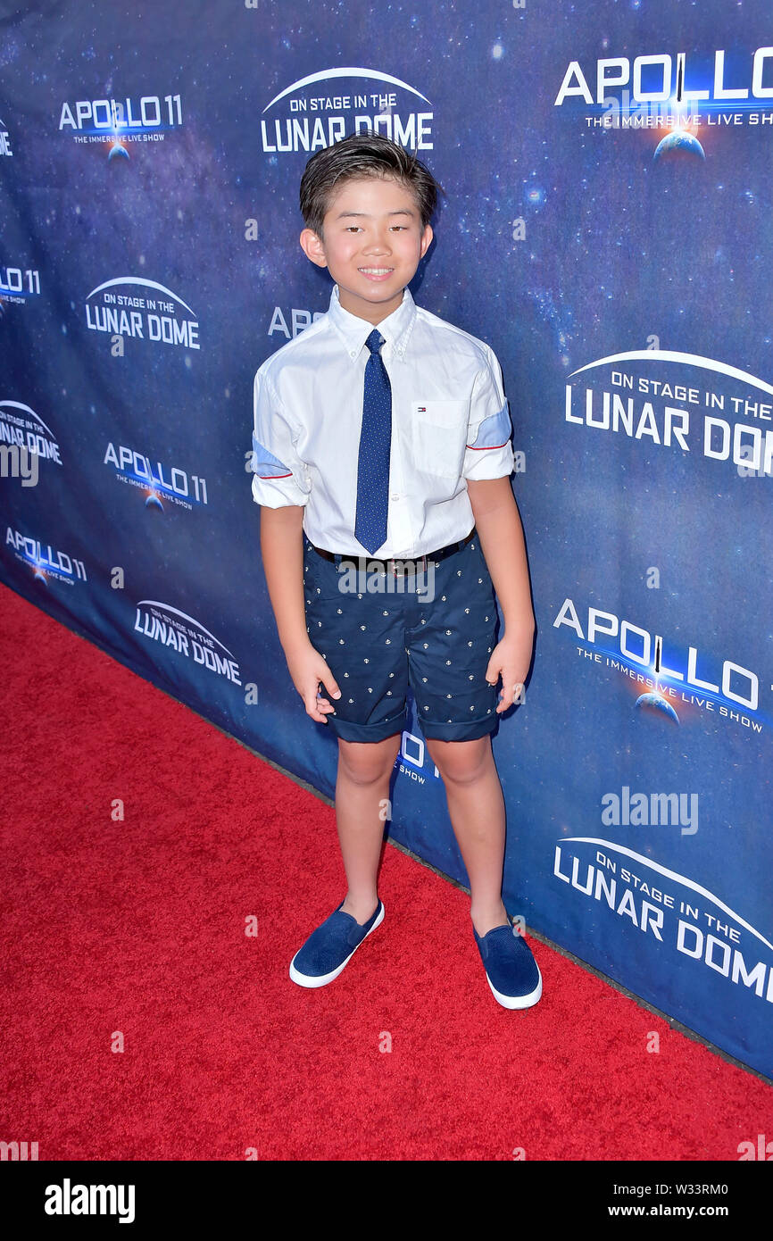 Caleb Jeon at the inauguration of 'Apollo 11: The Immersive Live Show ...