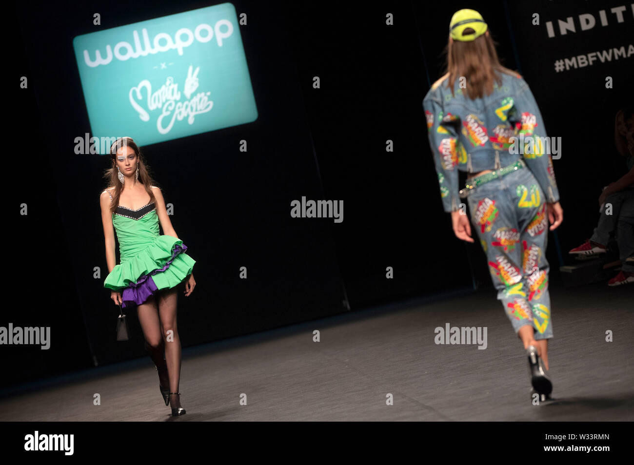 Models at the Maria Escote Fashion Show at the Mercedes-Benz Fashion ...