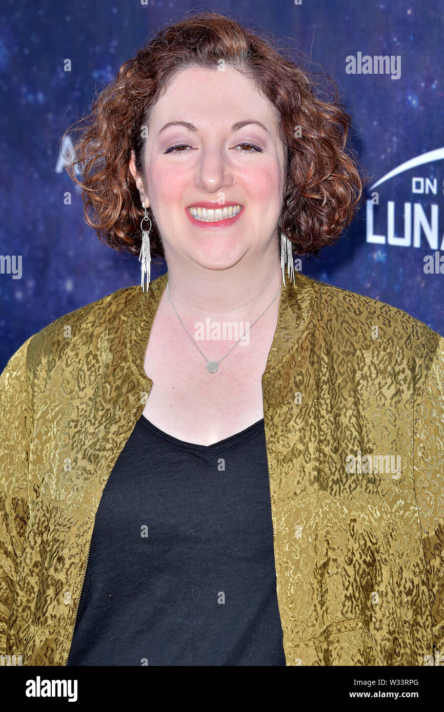 Rebecca Metz at the inauguration of 'Apollo 11: The Immersive Live Show ...