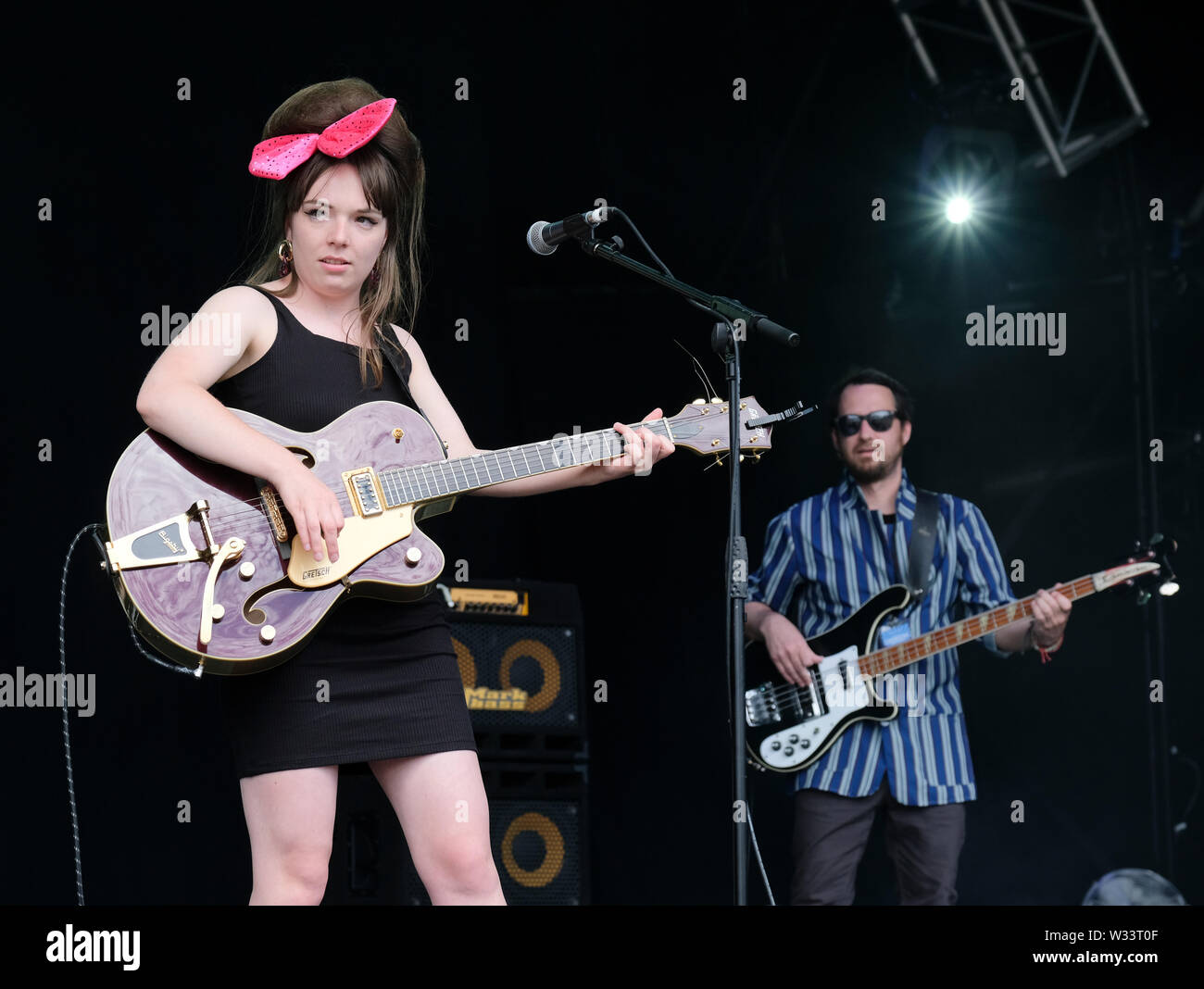Emily Capell performing at The Cornbury Music Festival. July 5, 2019 ...
