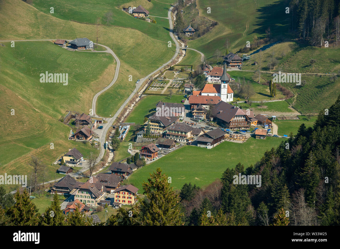 village of Trub in Emmental Stock Photo - Alamy