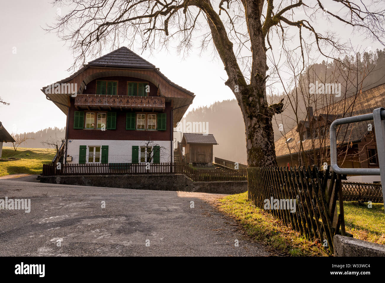 village of Trub in Emmental Stock Photo - Alamy