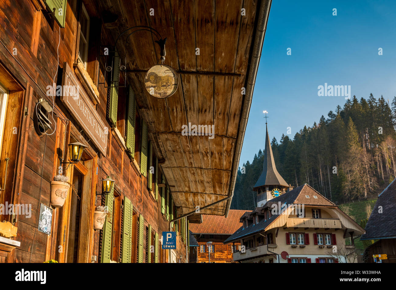 village of Trub in Emmental Stock Photo - Alamy