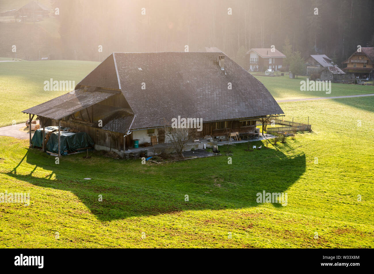 village of Trub in Emmental Stock Photo - Alamy