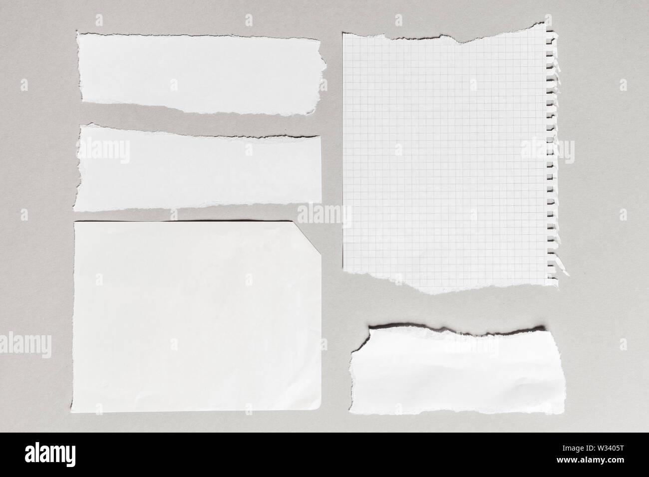 white ripped paper Stock Photo - Alamy