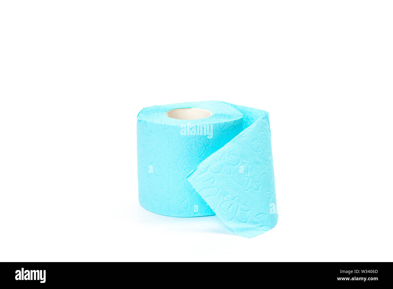toilet paper isolated on white background Stock Photo - Alamy