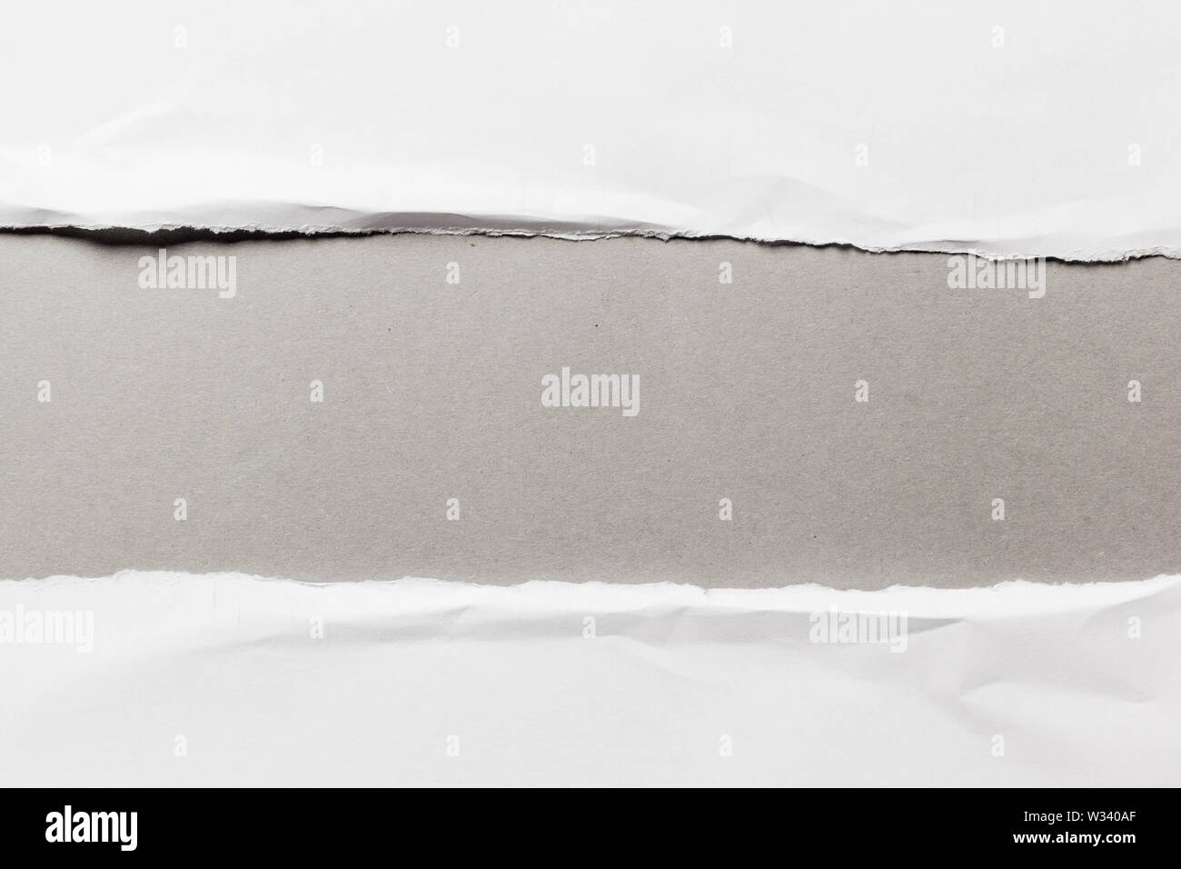 white ripped paper Stock Photo - Alamy