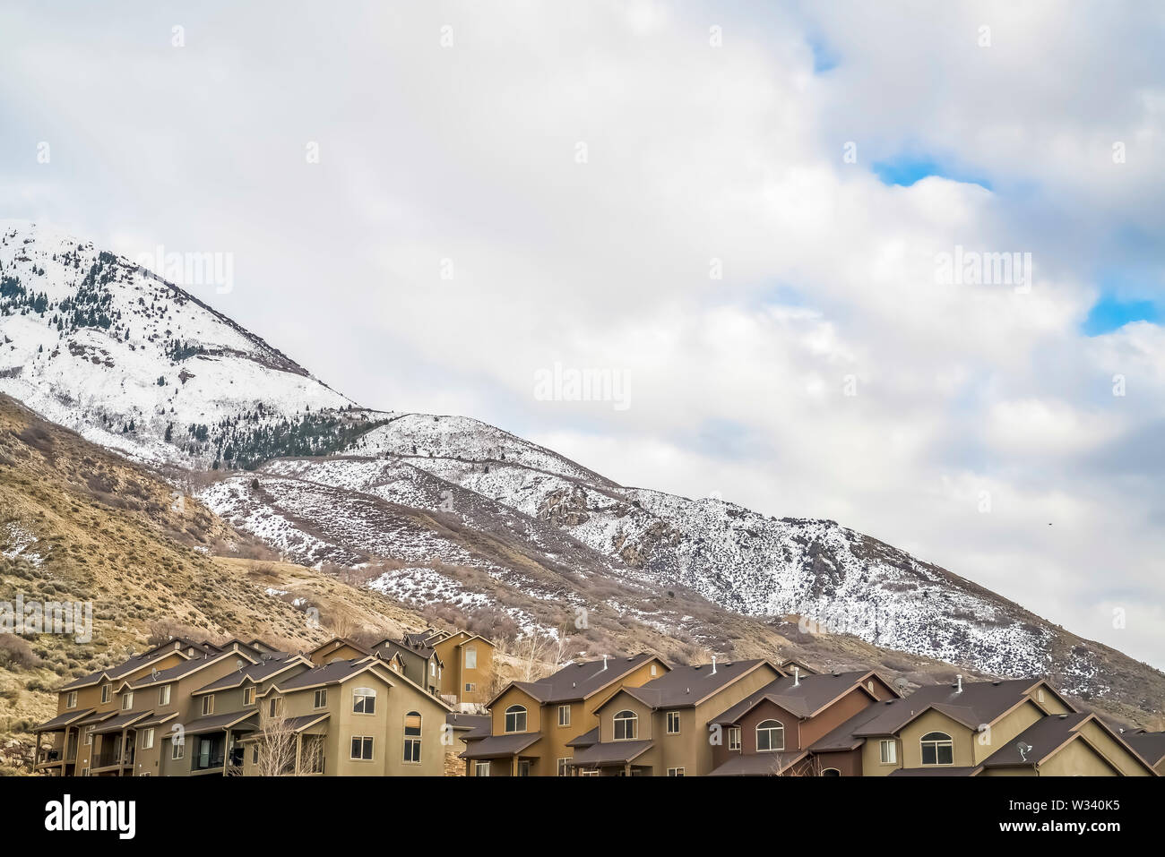 Houses With Pitched Roofs High Resolution Stock Photography and Images ...
