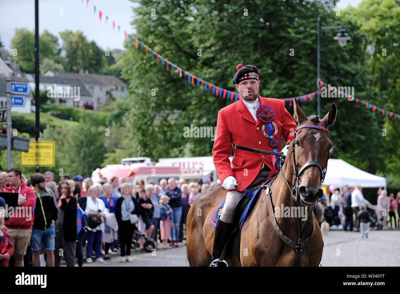 Jethart callants festival hi-res stock photography and images - Alamy