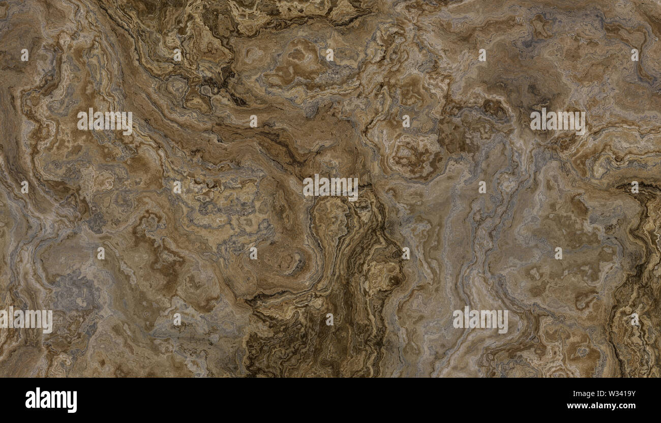 Brown marble pattern. Abstract texture and background. 2D illustration ...