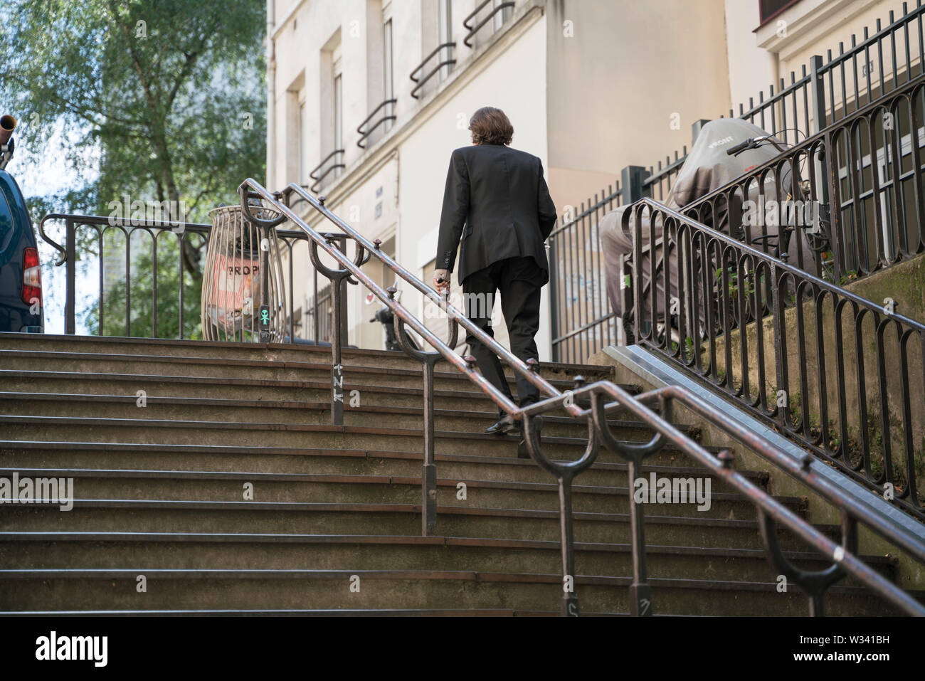 Paris Street Life Stock Photo - Alamy