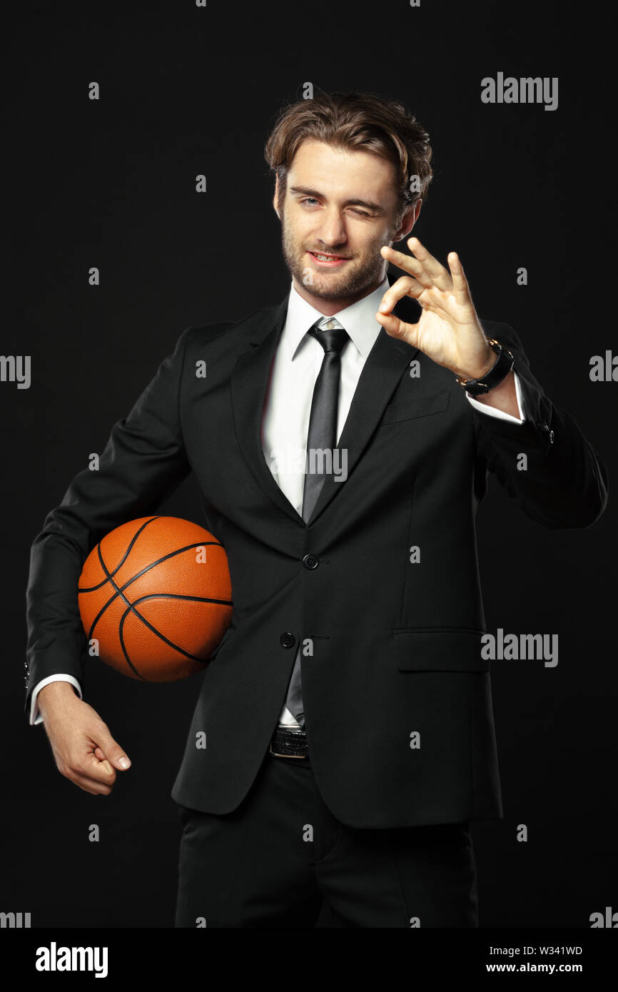 Coach, Business, Sport on black background Stock Photo - Alamy