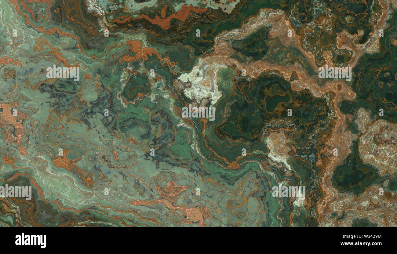 Green marble pattern. Background texture for design. 2D illustration ...