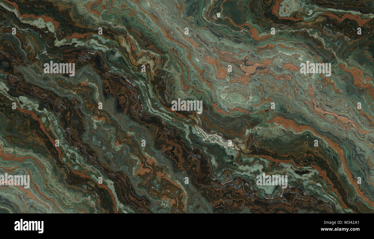 Green marble pattern. Background texture for design. 2D illustration ...
