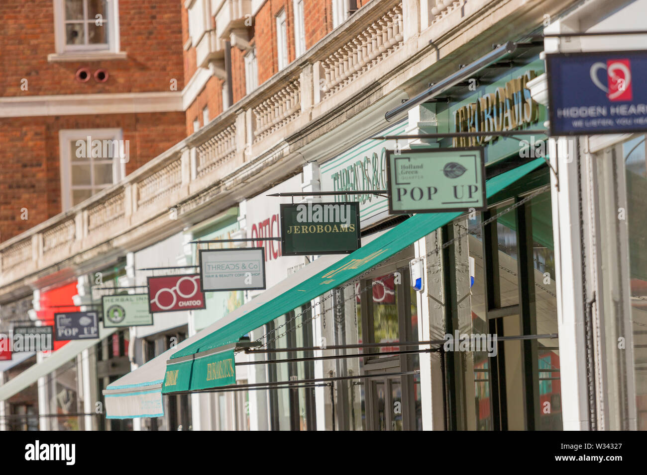 Kensington, London, UK, Great Britain, Location Imagery Stock Photo - Alamy