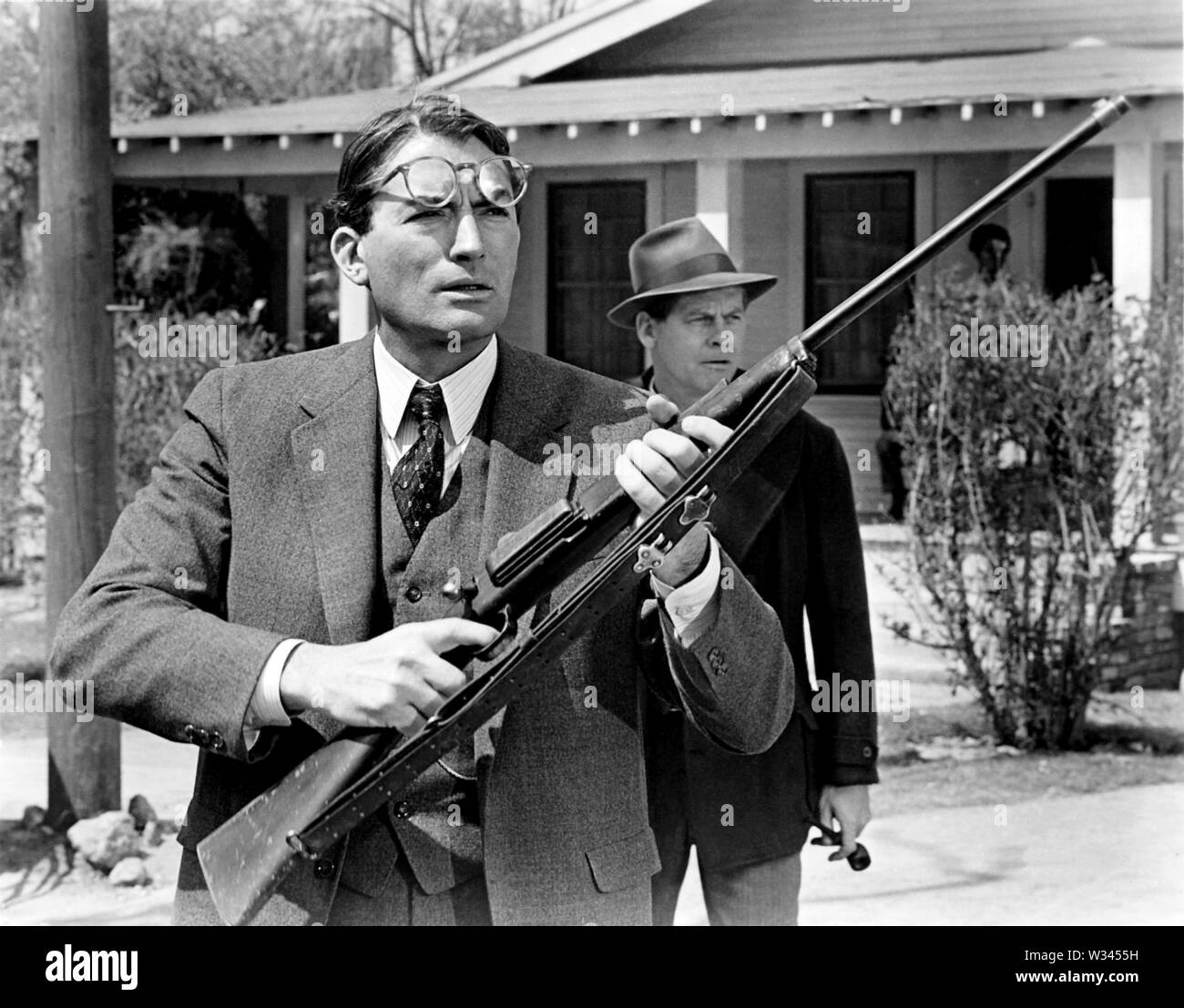 GREGORY PECK and FRANK OVERTON in TO KILL A MOCKINGBIRD (1962). Credit ...