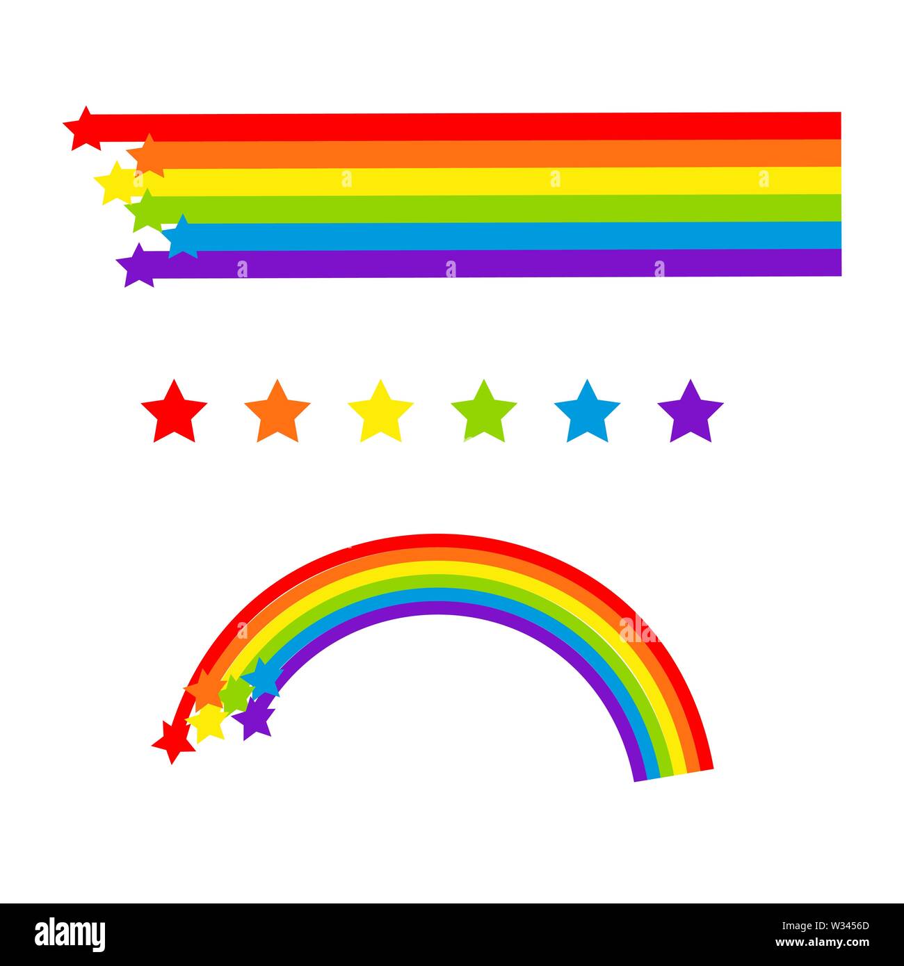 Yellow stripes arc pattern hi-res stock photography and images - Alamy