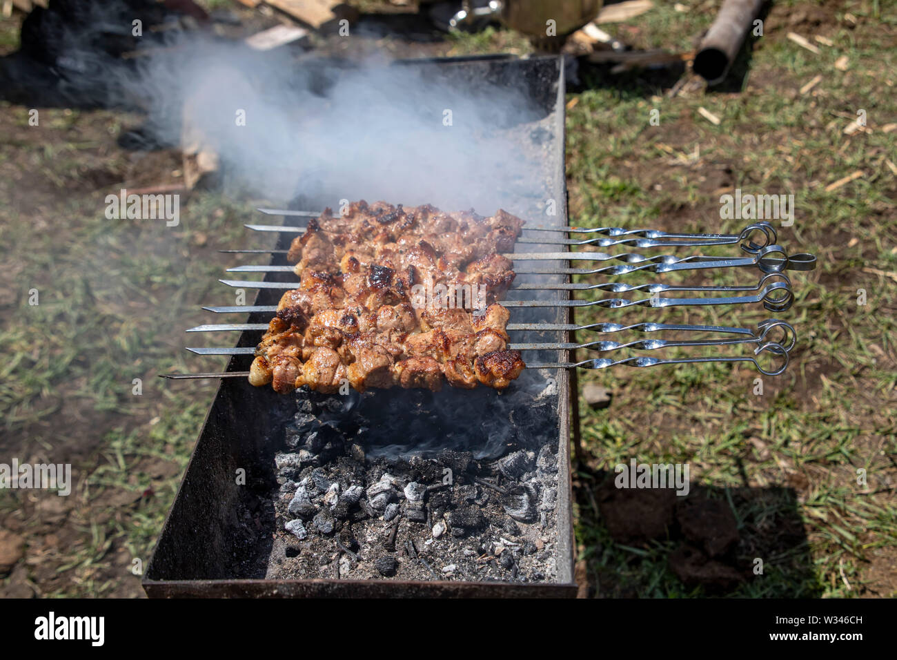 Fire up the grill hi-res stock photography and images - Alamy