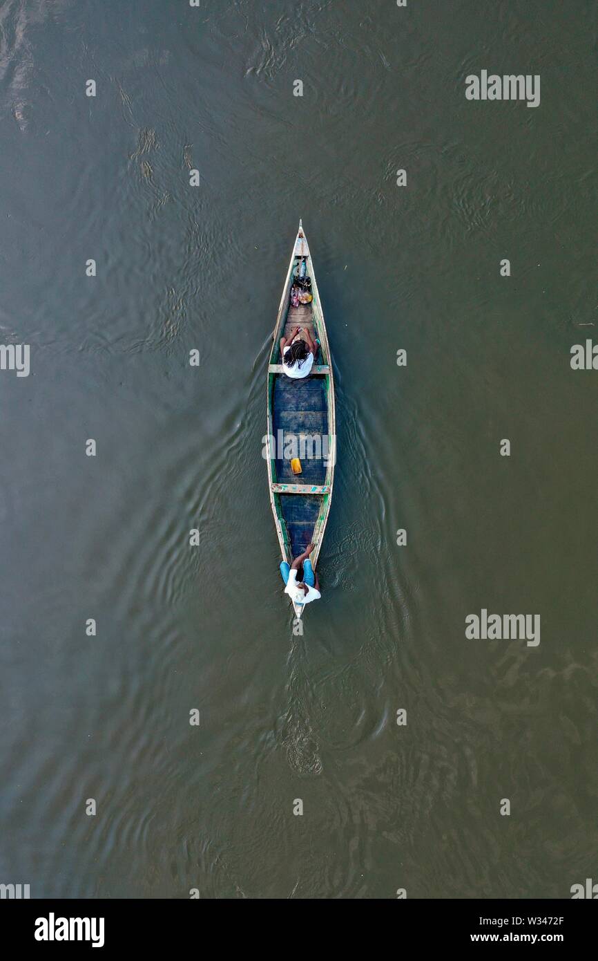 Canoe from above hi-res stock photography and images - Alamy