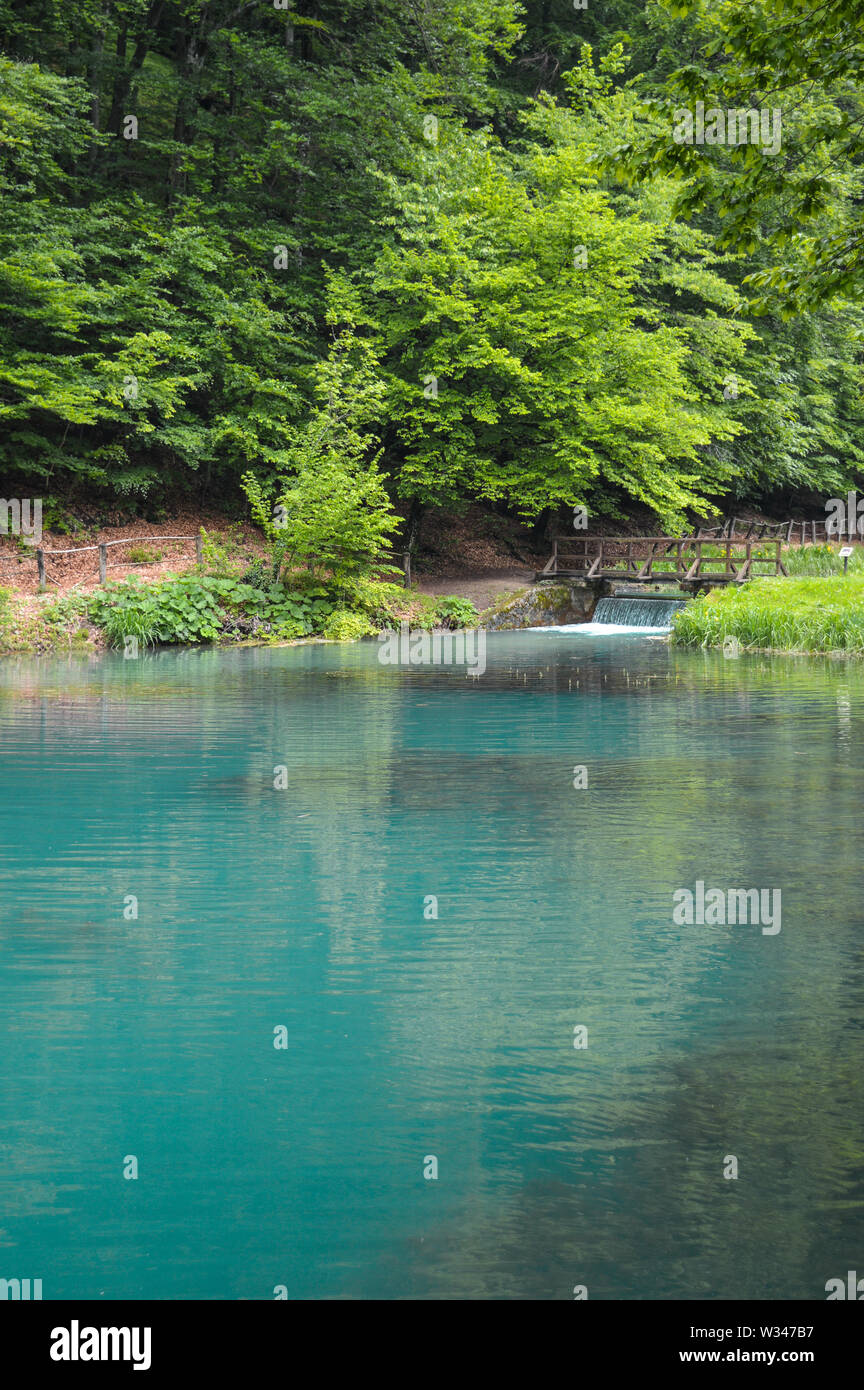 Beautiful Jankovac Lakes at Nature park Papuk, Croatia Stock Photo - Alamy