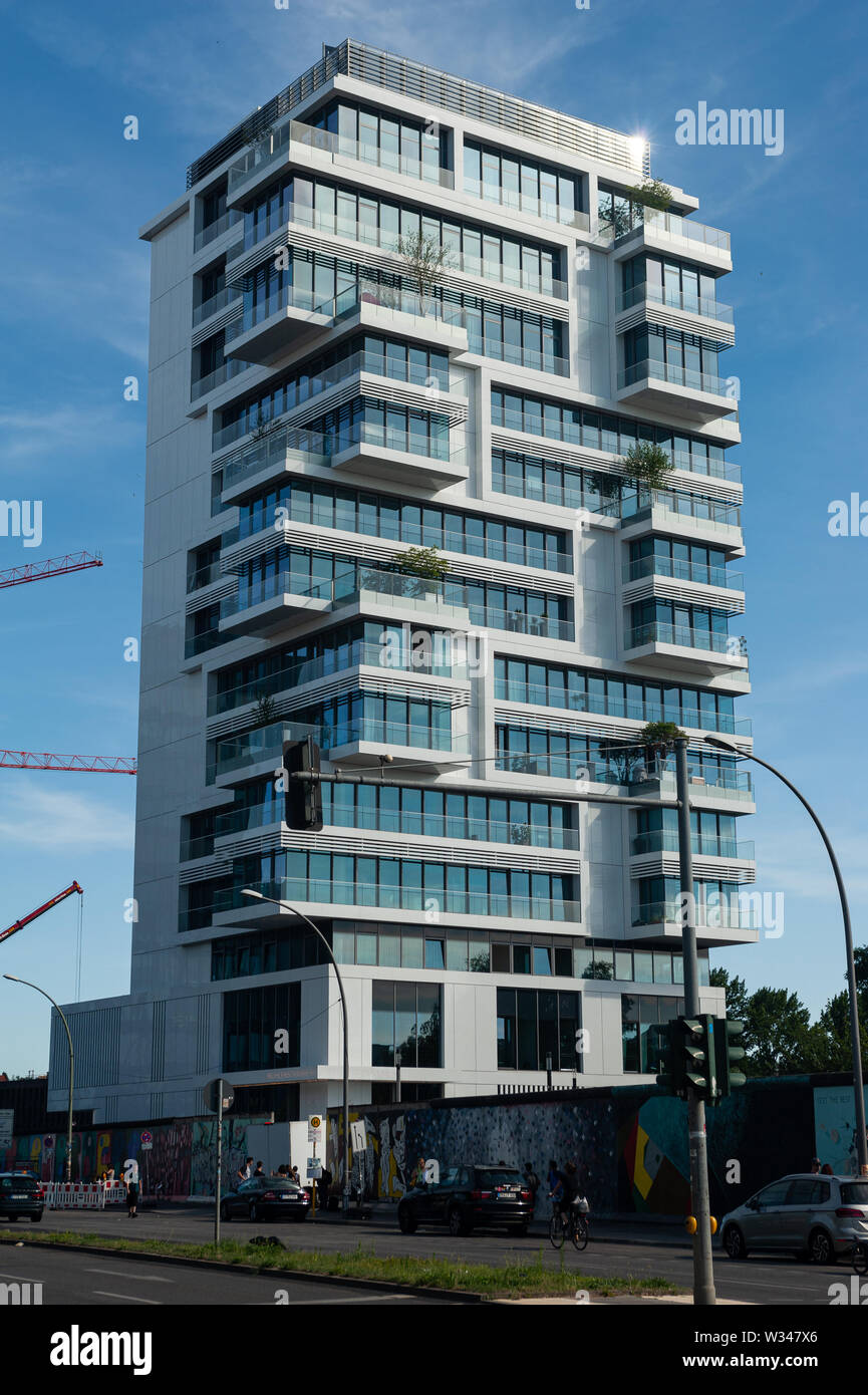 24.06.2019, Berlin, Germany, Europe - View of the Living Levels luxury ...