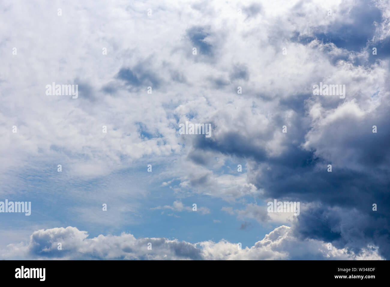 Dramatic sky with stormy clouds. Thunderstorm clouds sky background ...